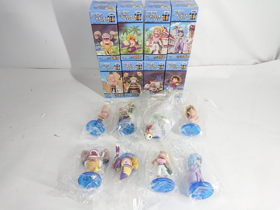 One Piece WCF Warcole World Collectible Figures Vol. 18 All 8 Types ...