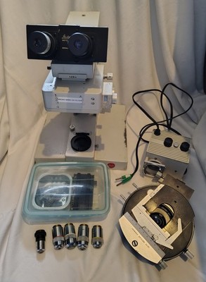 Leitz Ortholux II Microscope Lenses Wetzlar Germany Carl Zeiss Parts or ...
