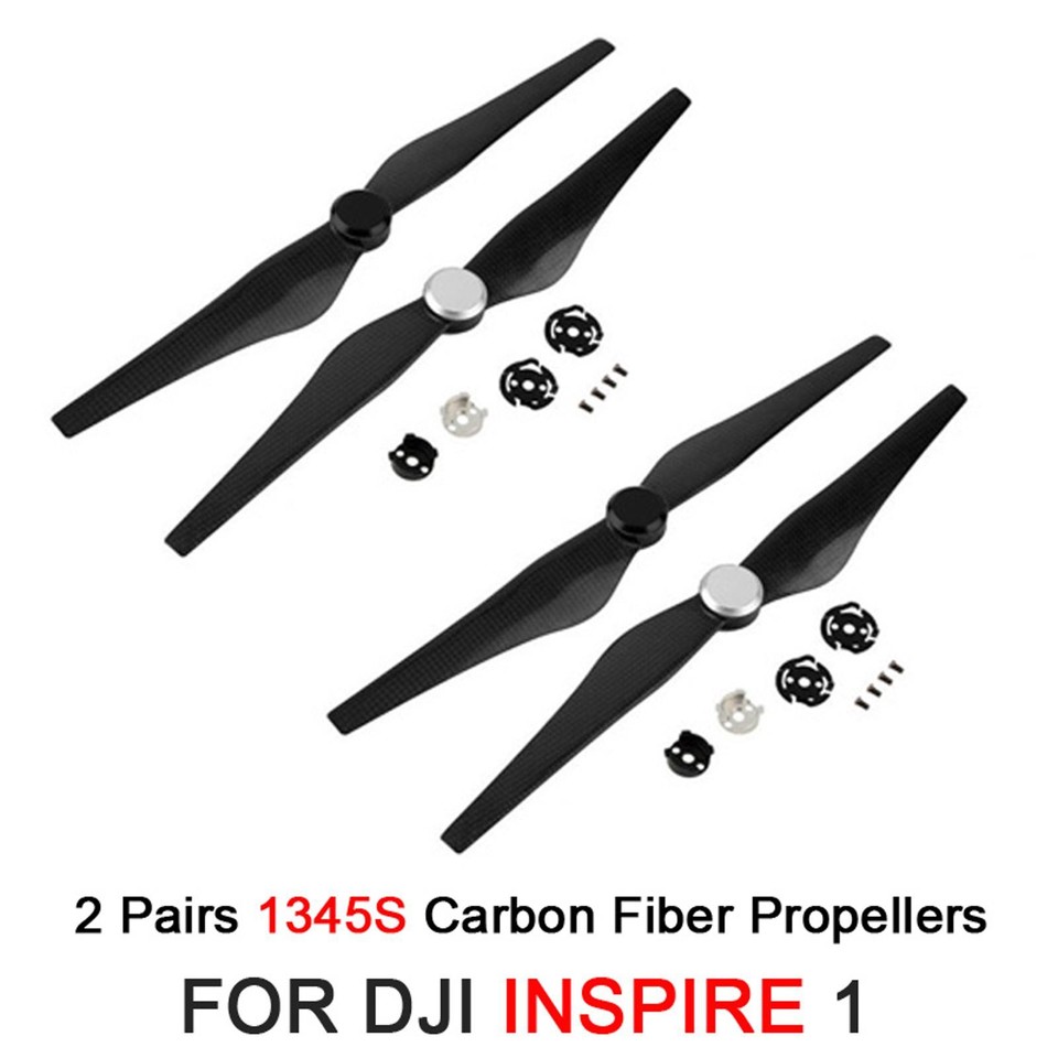 Carbon Fiber Quick Release 1345S 2CW+2CCW Propellers For DJI Inspire 1 ...
