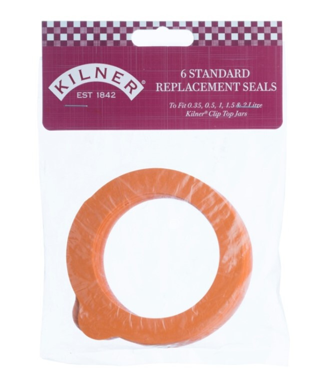Kilner Standard Jar Replacement Seals Gaskets Rubber Fits 0.35 0.5 1 1. ...