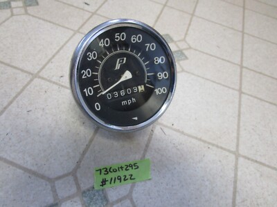 Vintage 73 Polaris Colt 295 Snowmobile Speedometer MPH Gauge | eBay