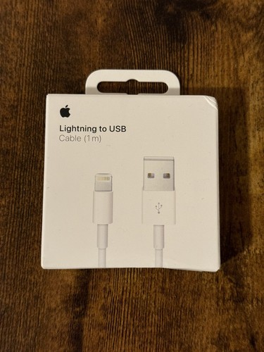 Apple NEW 1 Meter Lightning to USB Cable MD818ZM/A A1480 - NEW IN BOX ...