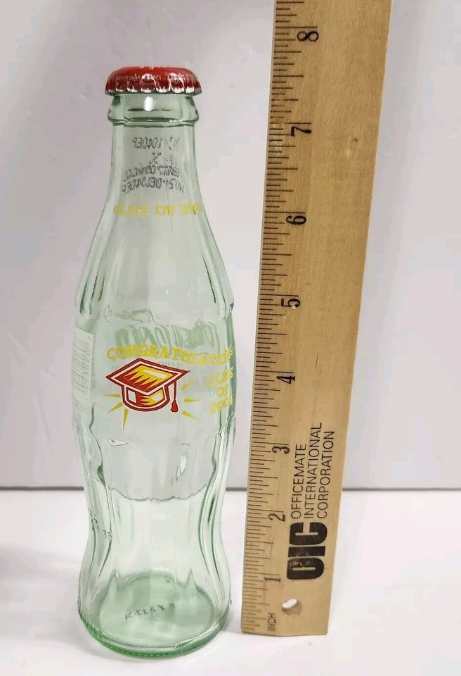 CONGRATULATION Class of 2004 Graduation Coca-Cola Coke Bottle - empty 8 ...