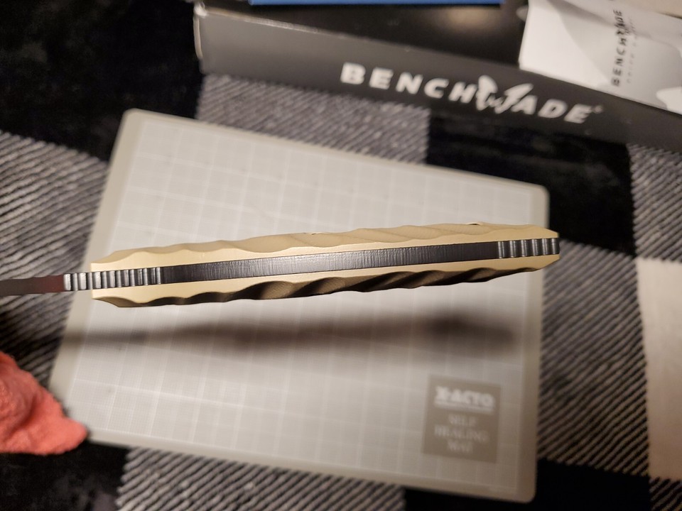 Benchmade Knife, 150BKSN, Marc Lee Glory Knife Tribute Navy Seal Knife ...