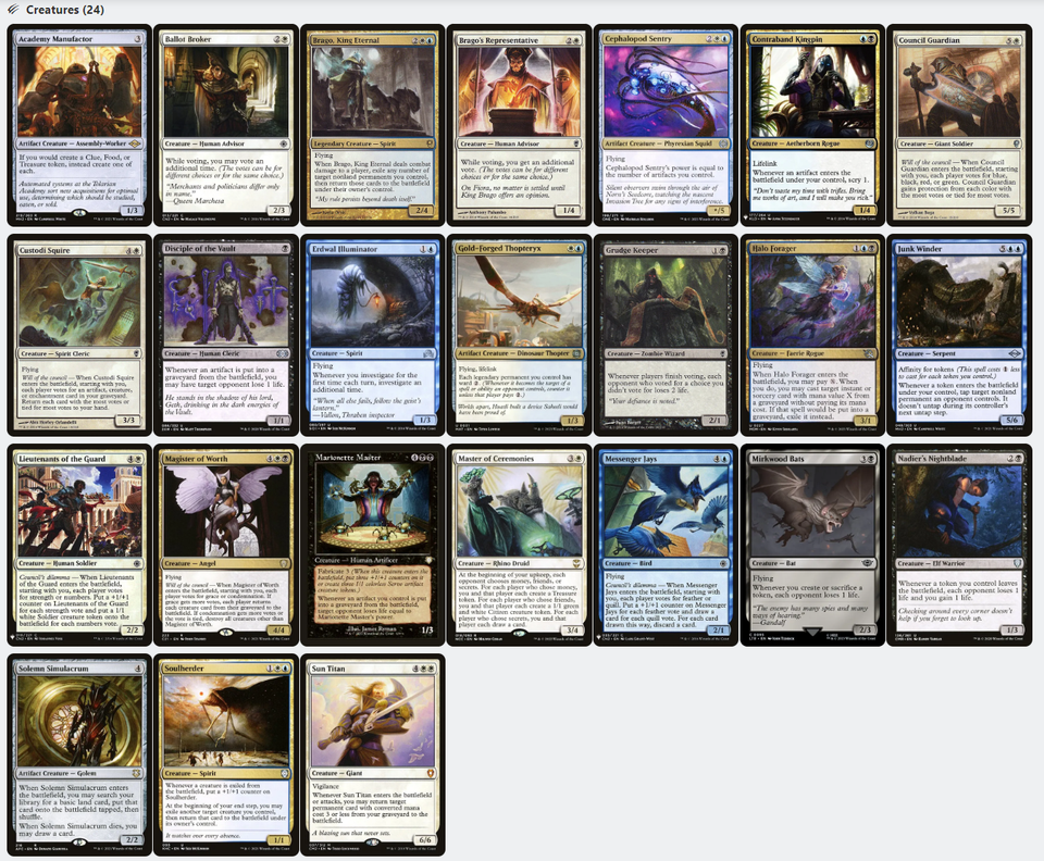 Tivit, Seller of Secrets RIGGED VOTING TOKENS Magic MTG Custom ...