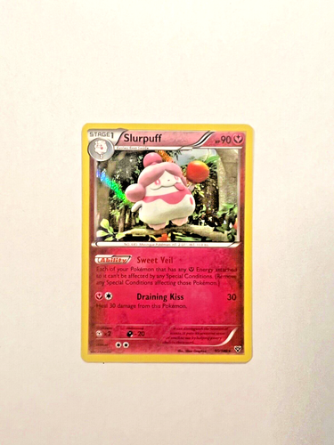 Slurpuff Pokemon Trading Card Reverse Holographic 95/146 XY Base Holo ...