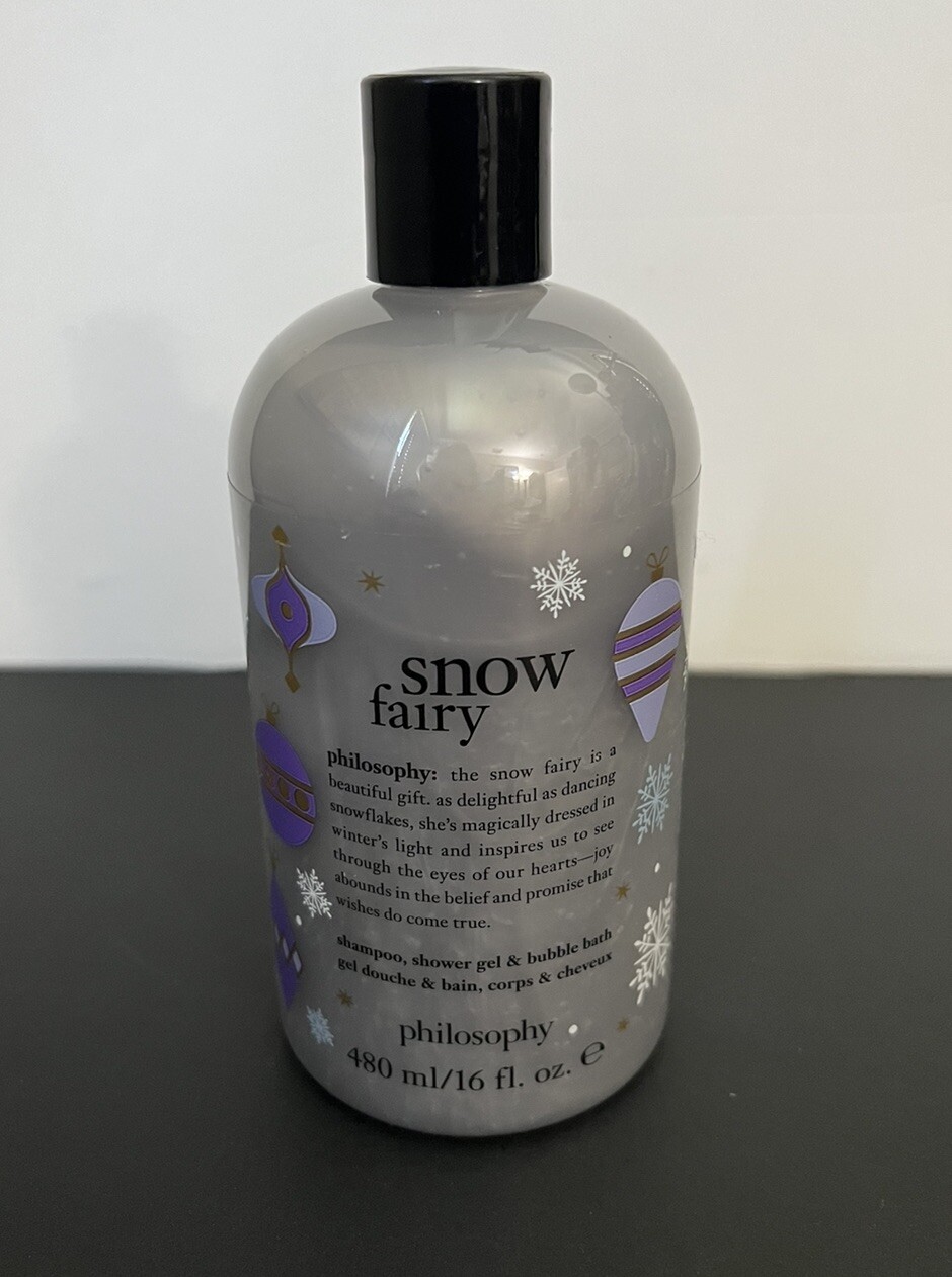 Philosophy - Snow Fairy Shampoo Shower GEL and Bubble Bath Holiday 2020 ...