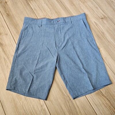 Burnside Men’s Shorts Size 36 Blue Flat Front Chino Casual | eBay