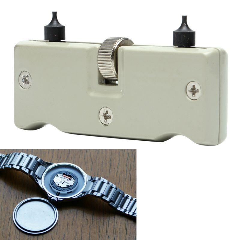 Adjustable Spanner Cover Remover Open Change Portable Watch Repair Tool ...