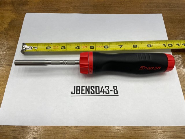 Snap-on Tools USA Red Soft Grip Ratcheting Screwdriver SGDMRC44B for ...