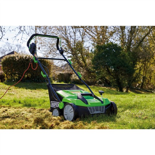 Draper 97922 230V 2-in-1 Lawn Aerator and Scarifier 380mm 1800W | eBay