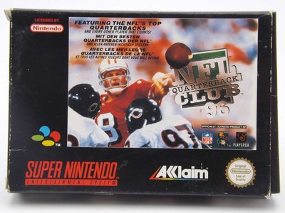 NFL Quarterback Club 96 (Super Nintendo) SNES Spiel in OVP - GUT | eBay