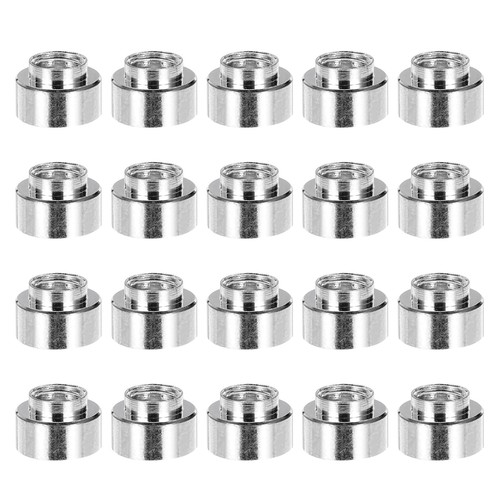 20 Pcs M5 Patch Weld Copper Nut 8mm x 5.6mm Column Standoffs Through ...