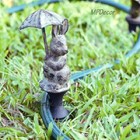 Bunny Rabbit Holding Umbrella Hose Guard Guide Garden Stake ~ SPI Home ...