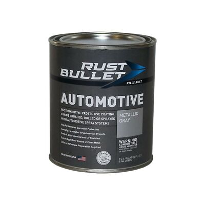 Rust Bullet RBA53 Automotive Rust Inhibitor Paint Metal Stop Rust Grey ...