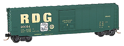 Micro Trains N 50' Single Door Boxcar Reading RDG #20054 77020 | eBay
