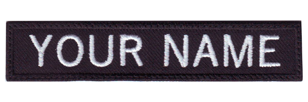 Custom Embroidery Army Name Patch IRON-ON, Personalized Military Number ...