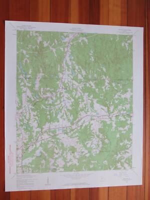 Midland Georgia 1959 Original Vintage USGS Topo Map | eBay