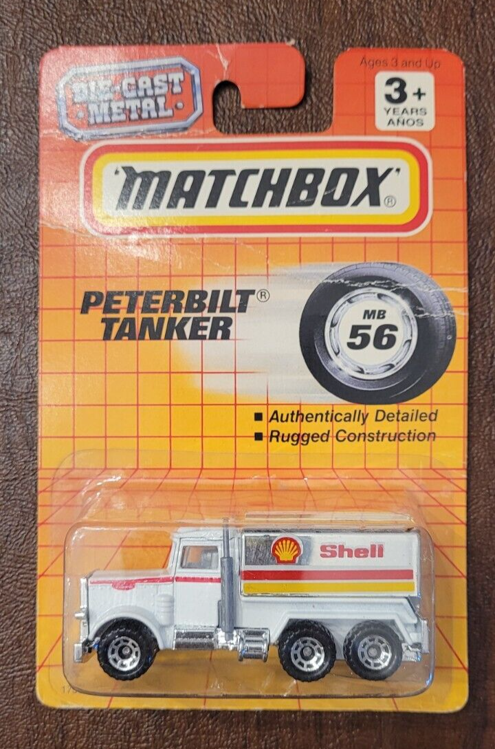 1993 MATCHBOX MB56 PETERBILT TANKER SHELL GAS OIL VINTAGE 1/64 | eBay