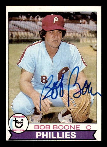 1979 Topps Baseball #90 Bob Boone Signed Autograph (No COA) | eBay