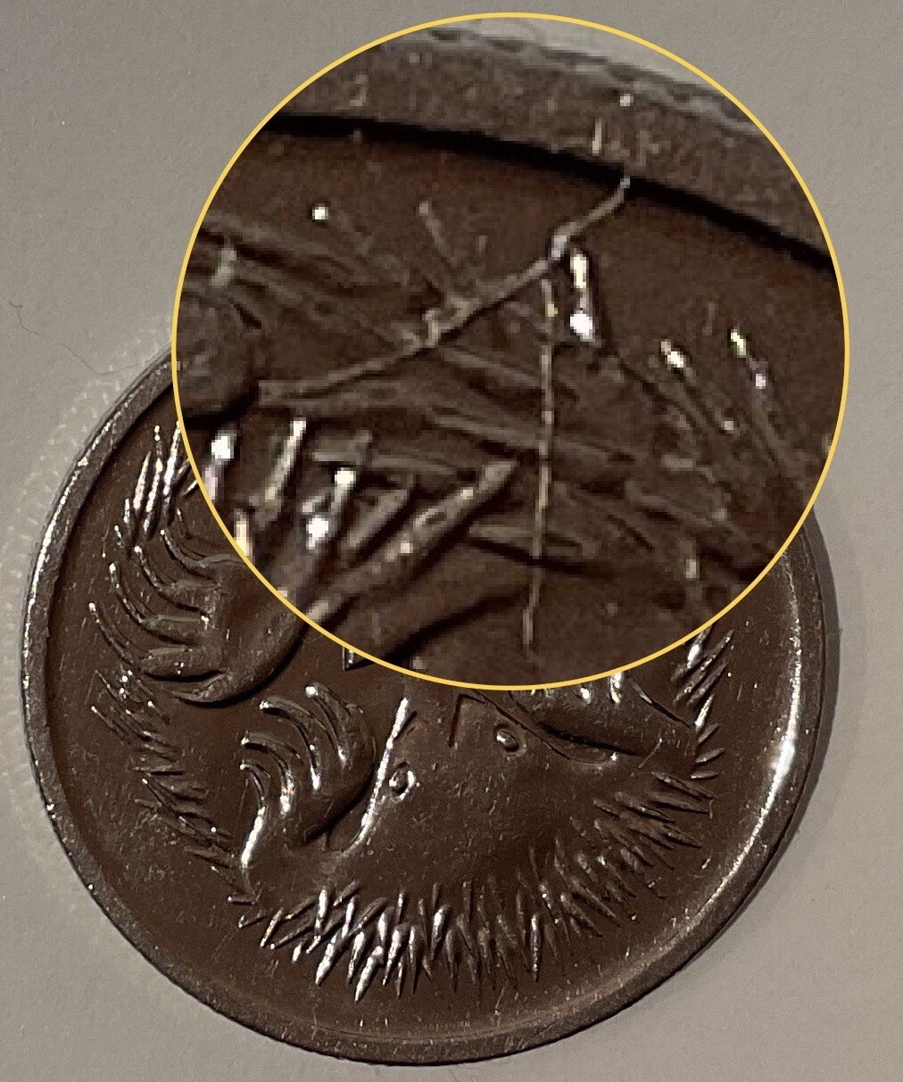 ⚡️SINGLE & DOUBLE DIE CRACK ERROR x2 Coins 2006 AU 5Cents Circulated ...