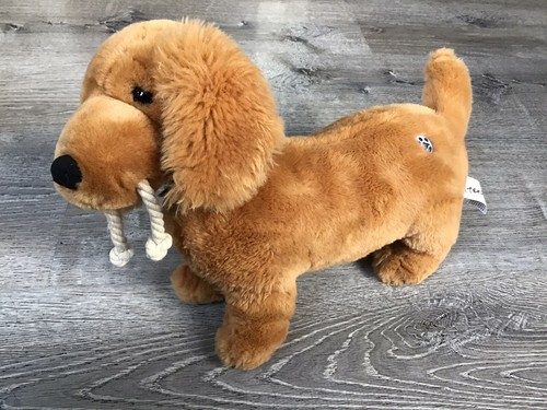 Nintendo Dog Nintendogs Dachshund Plush Toy Sounds And Wags Tail 15 ...