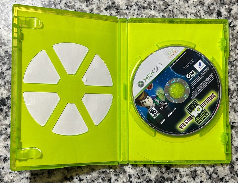Ben 10: Alien Force: Vilgax Attacks (Microsoft Xbox 360, 2009 ...