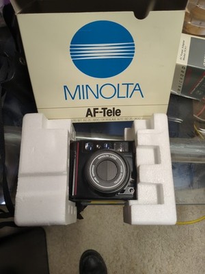 Minolta AF-Tele Auto Focus 38-60mm 35mm VTG Film Camera - TESTED ...