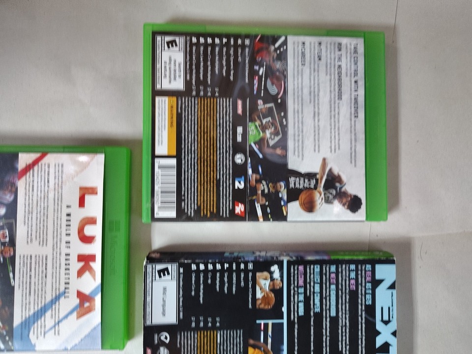 NBA 2K20 Legend Edition - 2K19 &2K22 Xbox Lot Of 3 Bundle Xbox One Very ...