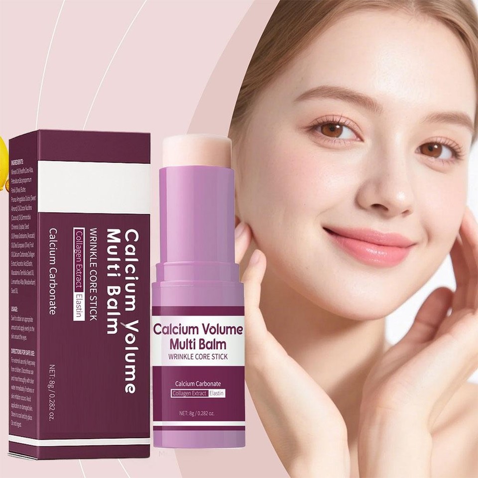 Calcium Volume Multi Balm Wrink le Core Stick Calcium Carbonate, Facial ...