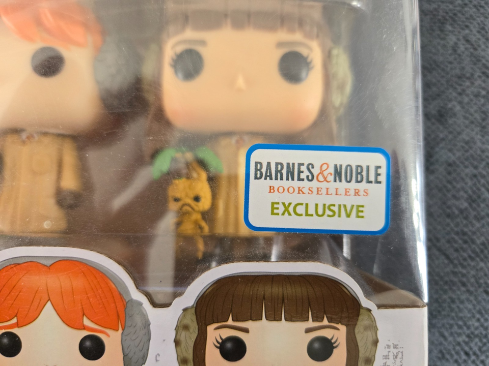 Funko Pop! Vinyl 3 Pack Harry Potter Ron Hermione Barnes & Noble ...