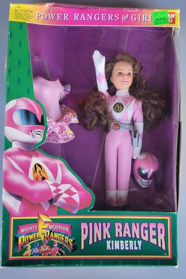 Mighty Morphin Power Rangers for Girls Pink Ranger Kimberly 9" Doll ...
