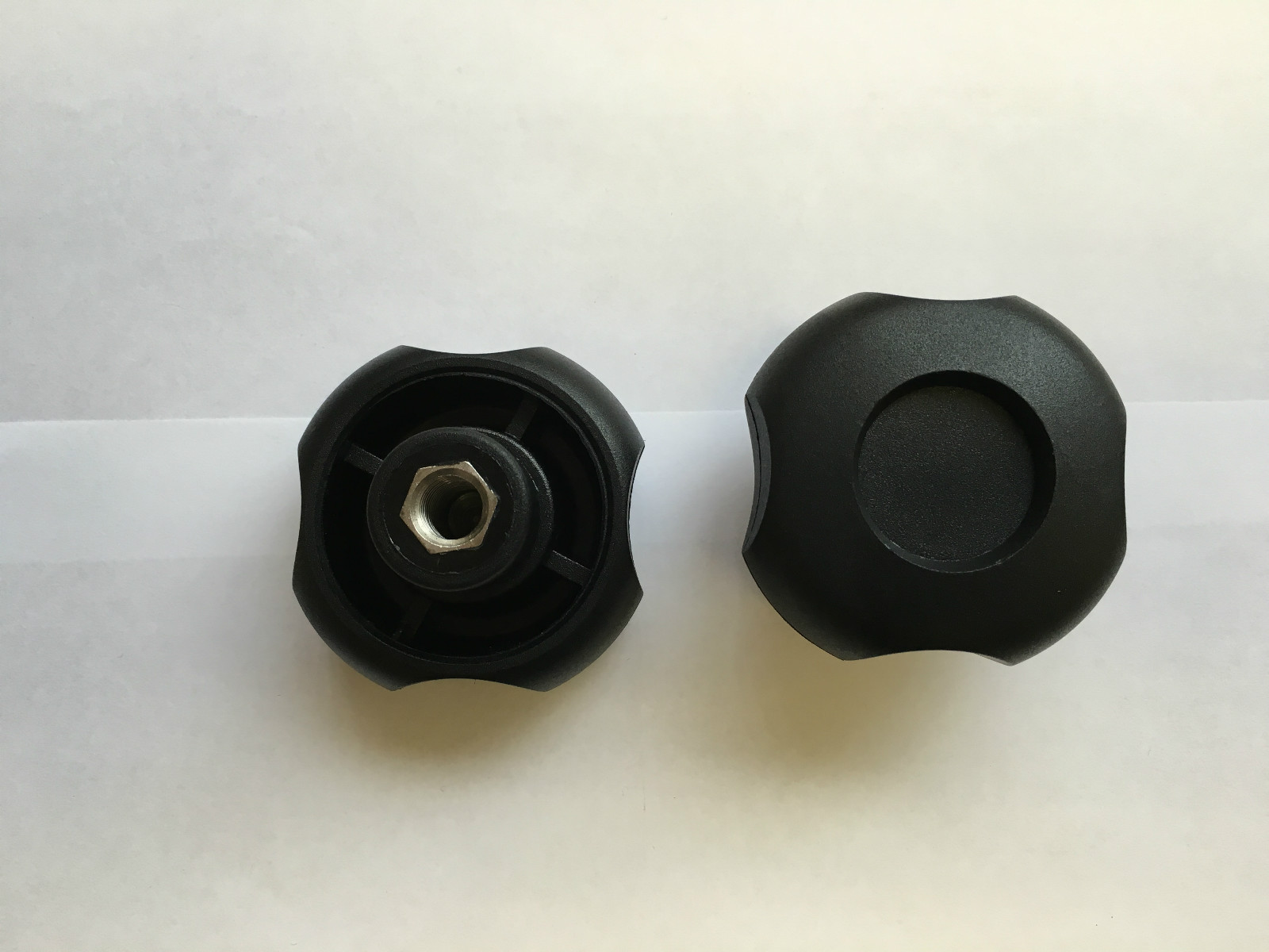 Plastic Handwheel - 60mm 4-Lobe Style M10 Female Stainless Steel Insert ...