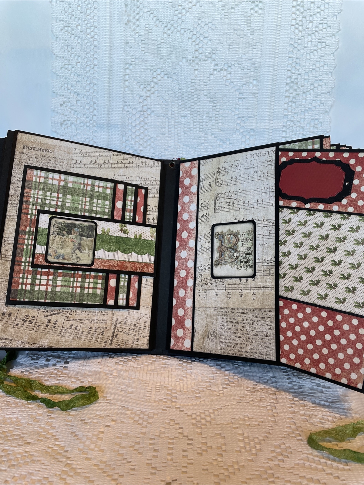 “Old World Winter” Scrapbook Mini Album | eBay