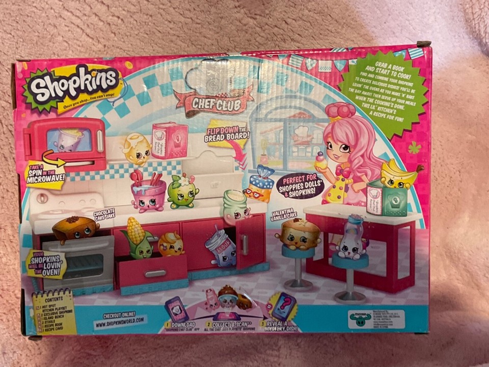 Shopkins Chef Club Hot Spot Kitchen Microwave Ages 5+ New | eBay