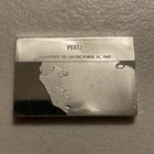 Peru Flags Of The United Nations Sterling Silver art bar ingot | eBay