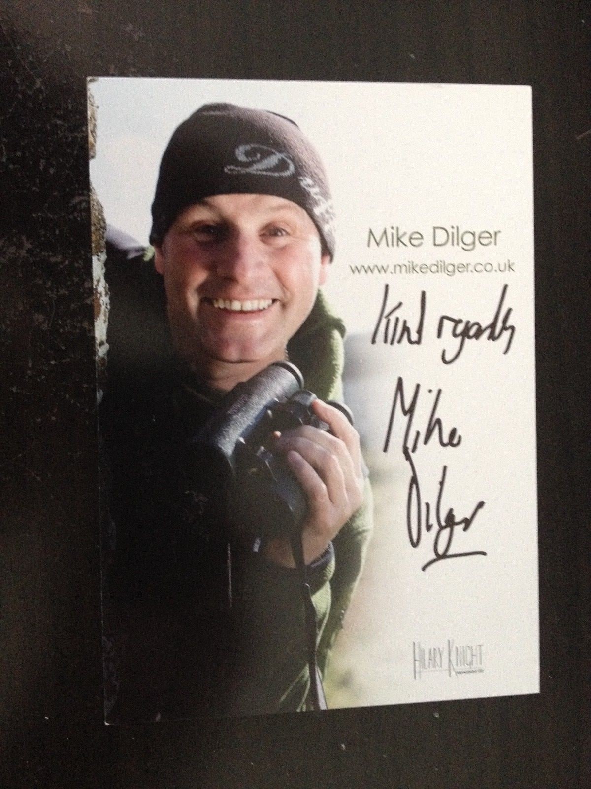 MIKE DILGER - TV NATURE REPORTER - EXCELLENT SIGNED PHOTOGRAPH | eBay UK