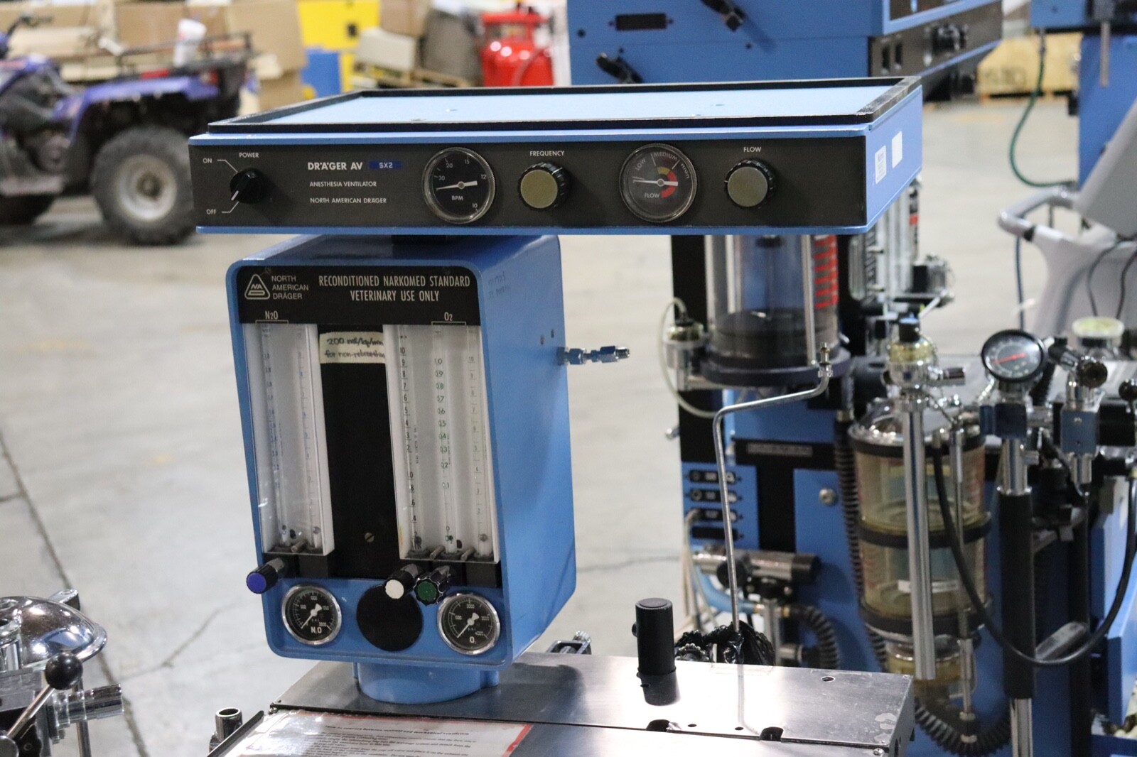 DRAGER AV ANESTHESIA MACHINE | CRECI/ES