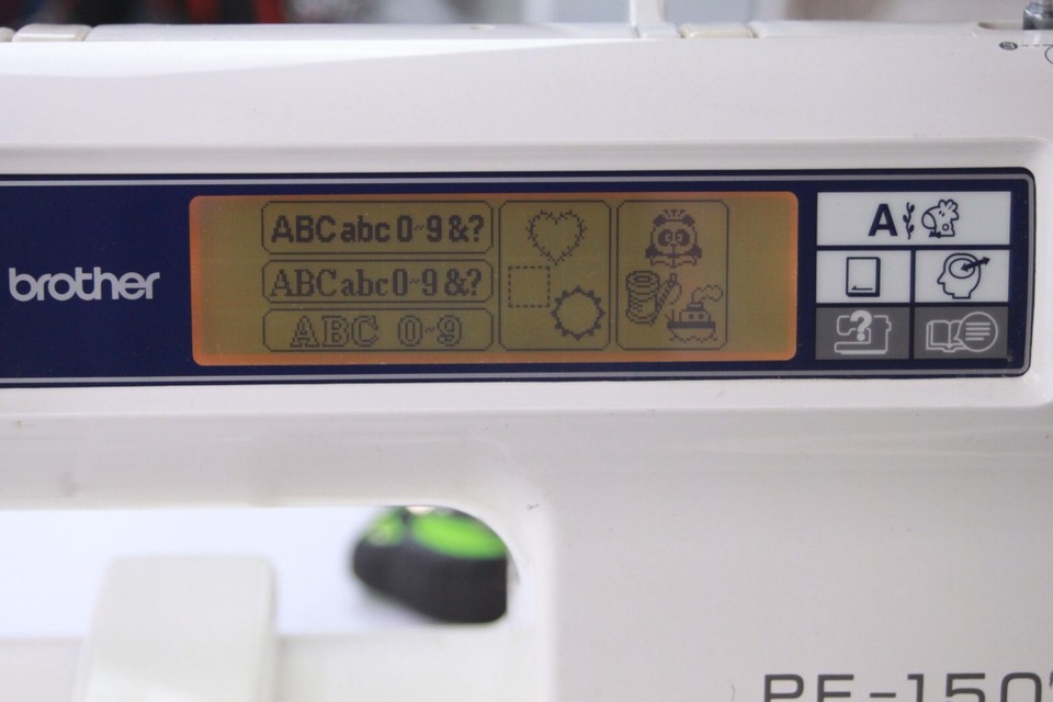 Brother PE-150 Embroidery Sewing Machine - As Is Powers On READ | eBay
