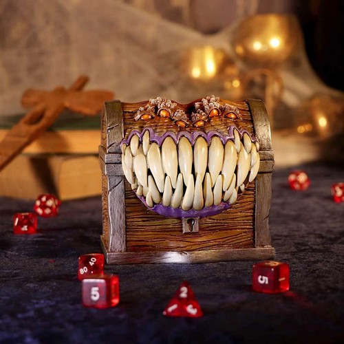 Officially Licensed Dungeons & Dragons Mimic Dice Storage Box | eBay UK