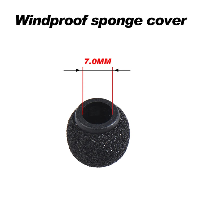 Lavalier Mic Wireless Microphone Cover Windproof Foam fr Sony UWP V1 ...