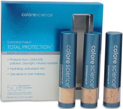 ColoreScience Sunforgettable Total Protection Brush-On SPF 50 Medium 3 ...