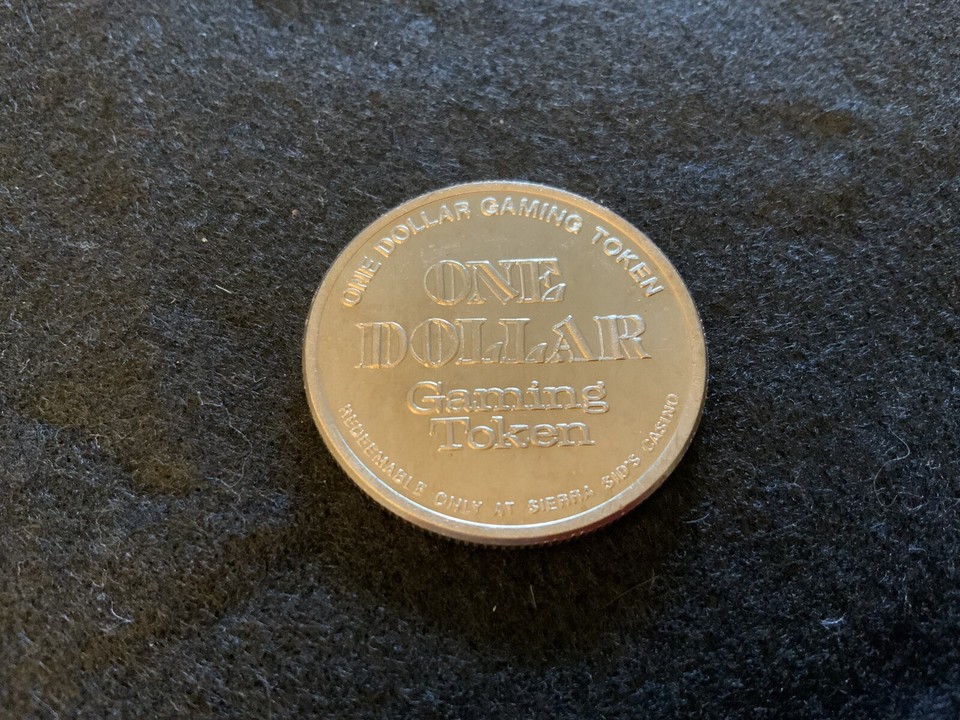 SIERRA SIDS ONE DOLLAR GAMING TOKEN | eBay