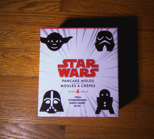 Star Wars Pancake Molds Set of 4 Williams Sonoma Yoda Darth Vader Storm ...