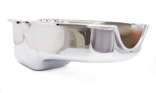 RPC 80-85 SBC Steel Stock Oil Pan Chrome R9092 | eBay