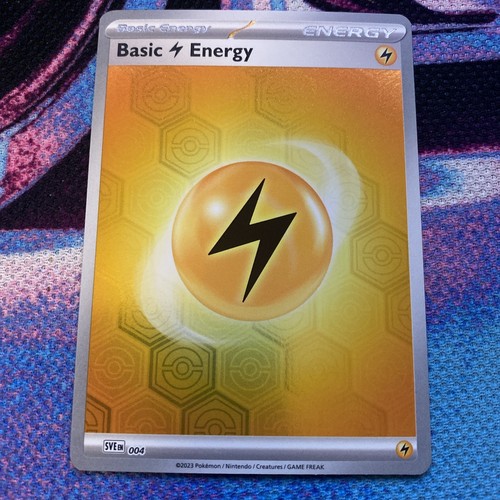 Pokemon Shrouded Fable - Basic Lighting Energy - Sve En 004 Reverse ...
