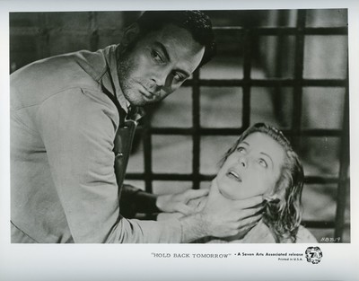 HOLD BACK TOMORROW 8x10 b/w Press Photo / John Agar & Cleo Moore | eBay
