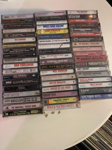 Cassette Tape Lot #7 56 Assorted Tapes All Genres | eBay