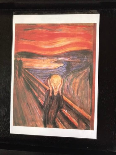 Munch The Scream Art Postcard Oslo Museum Collector Item New FFE | eBay ...