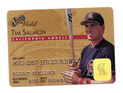 1995 Studio Gold - CALIFORNIA ANGELS | eBay Australia